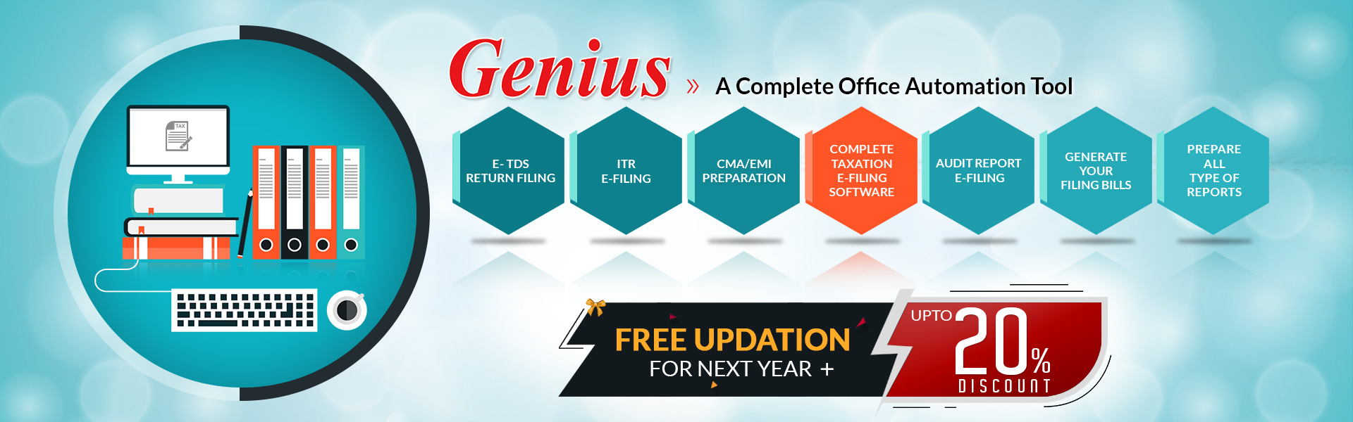 GST Software & CA Tax Software (Income Tax + TDS + XBRL) | SAG Infotech